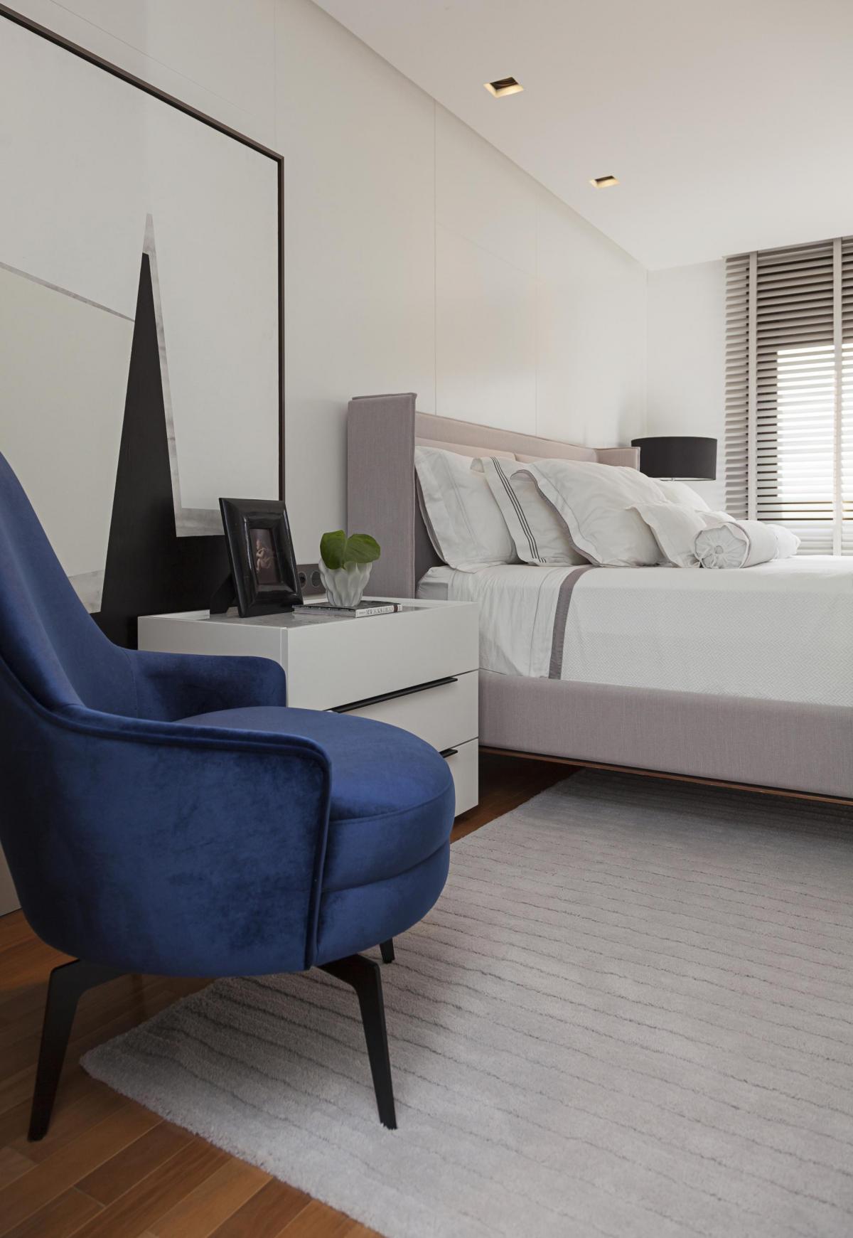 A versatilidade da cor azul na decoração de interiores - Portal M²